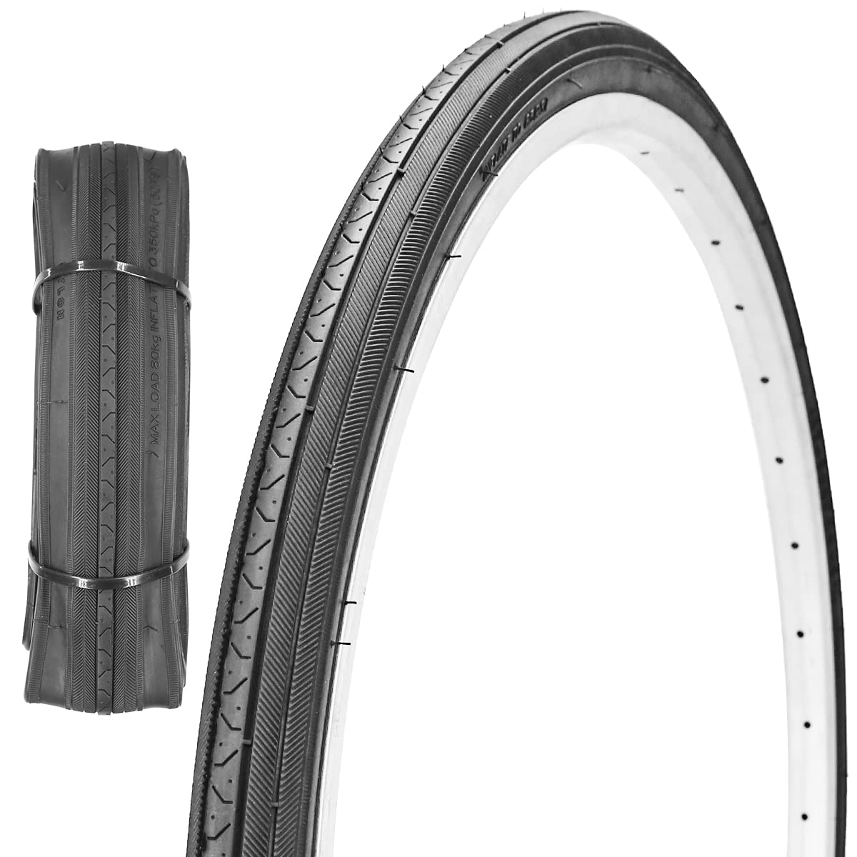 Amazon.com : 27 X 1 1/4 Bike Tire 27 Inch Road Bike Tires 32-630 ...