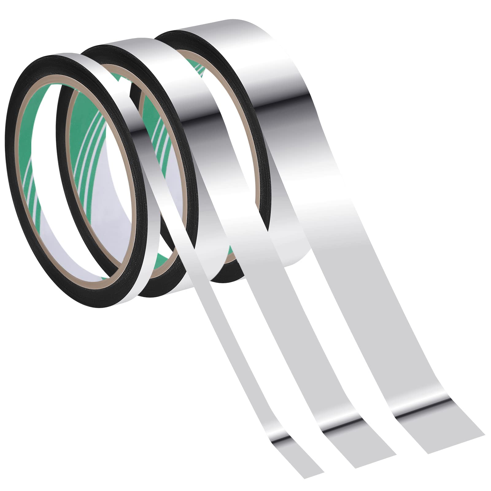 Snapklik.com : Zonon 3 Rolls Tape, Self Adhesive Metalized Polyester ...