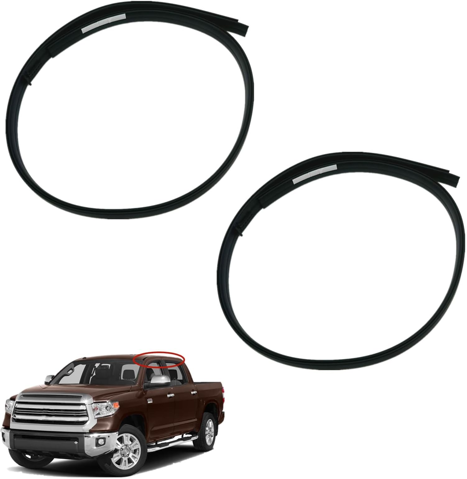 Amazon.com: Roof Molding Drip Weatherstrip Compatible with Toyota ...