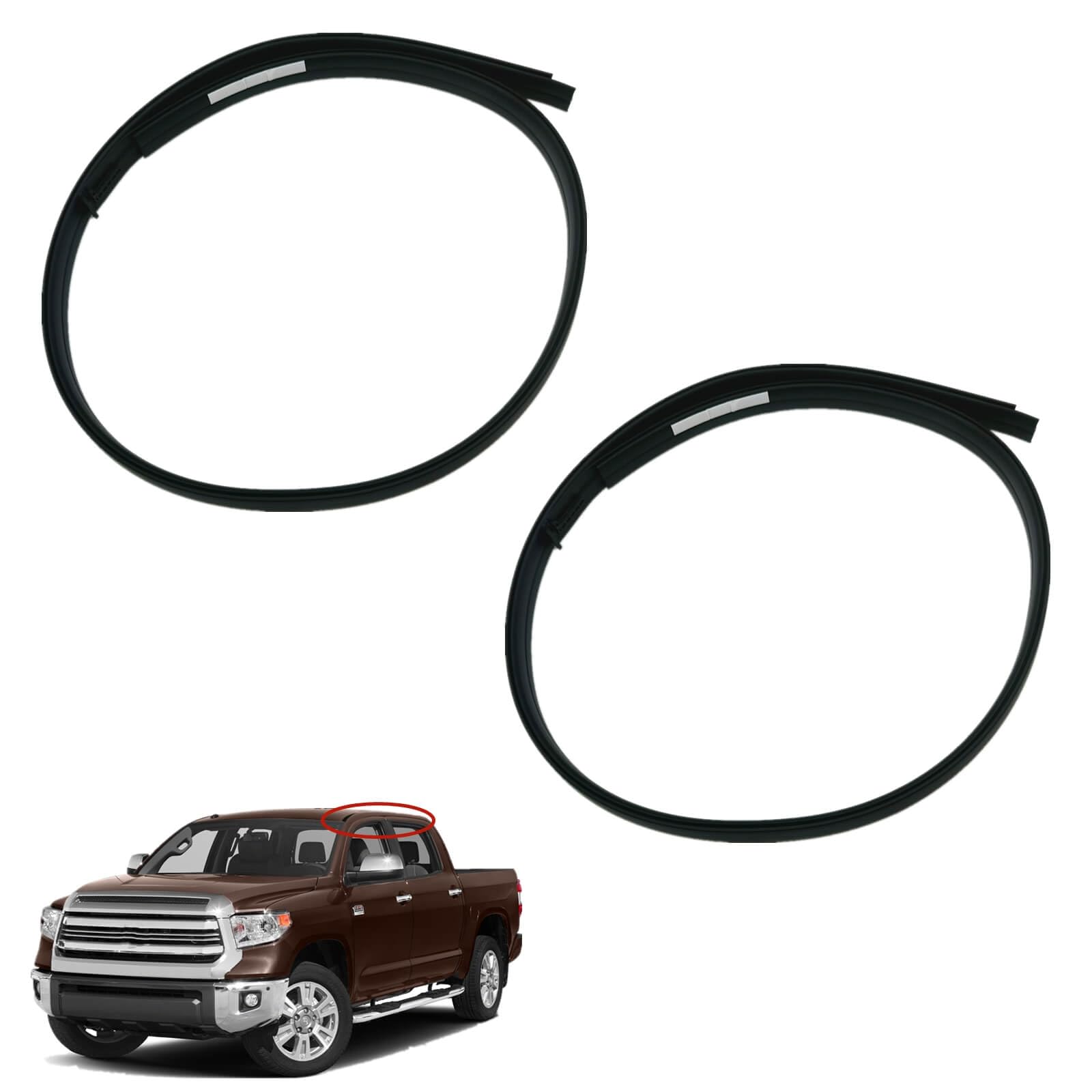 Amazon.com: Roof Molding Drip Weatherstrip Compatible with Toyota ...