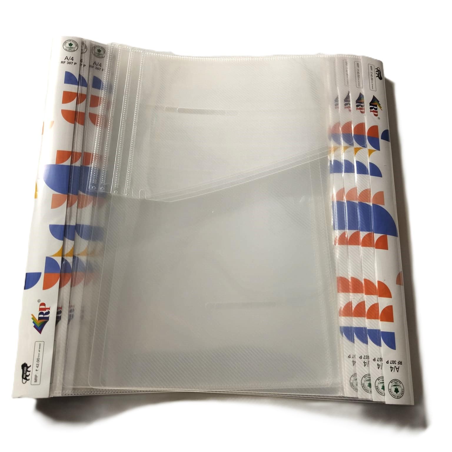 Worison A4 Size Transparent Report File Folder with Plastic Clip Pack ...