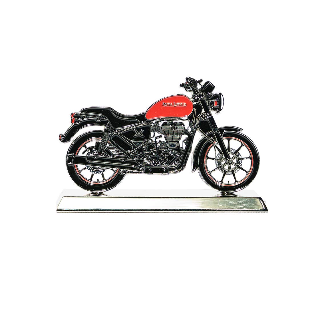 Royal Enfield Paper Thunderbird X 2D Scale Model Red : Amazon.in: Toys ...