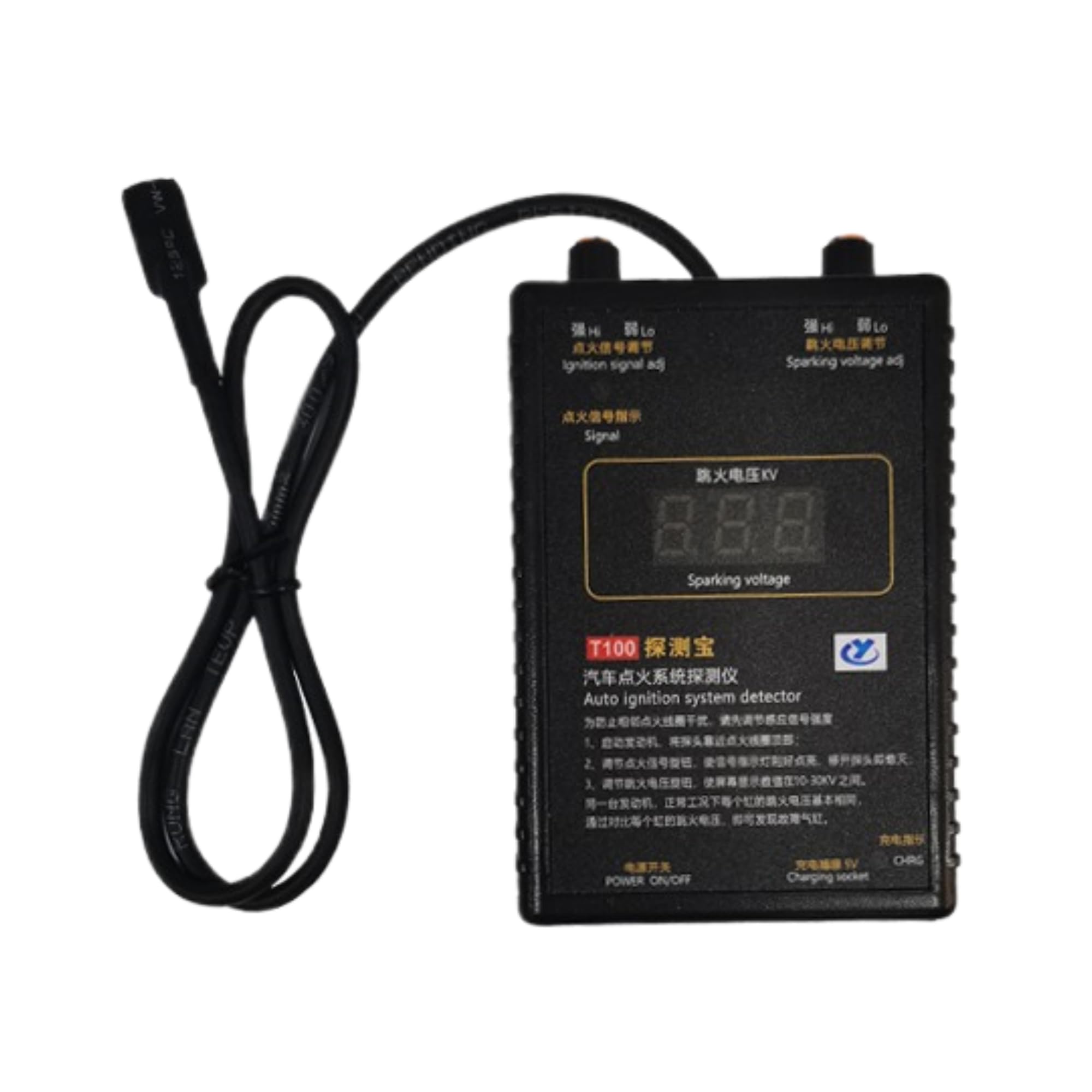 Amazon.com: T100 Four-Stroke Spark Plug Tester Engine Eetector Ignition ...