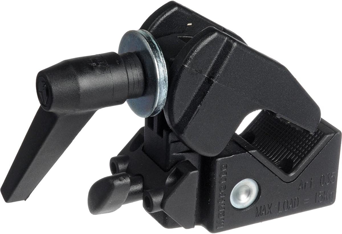 Manfrotto 035 Super Clamp Poignée ergonomique : Amazon.fr: High-Tech