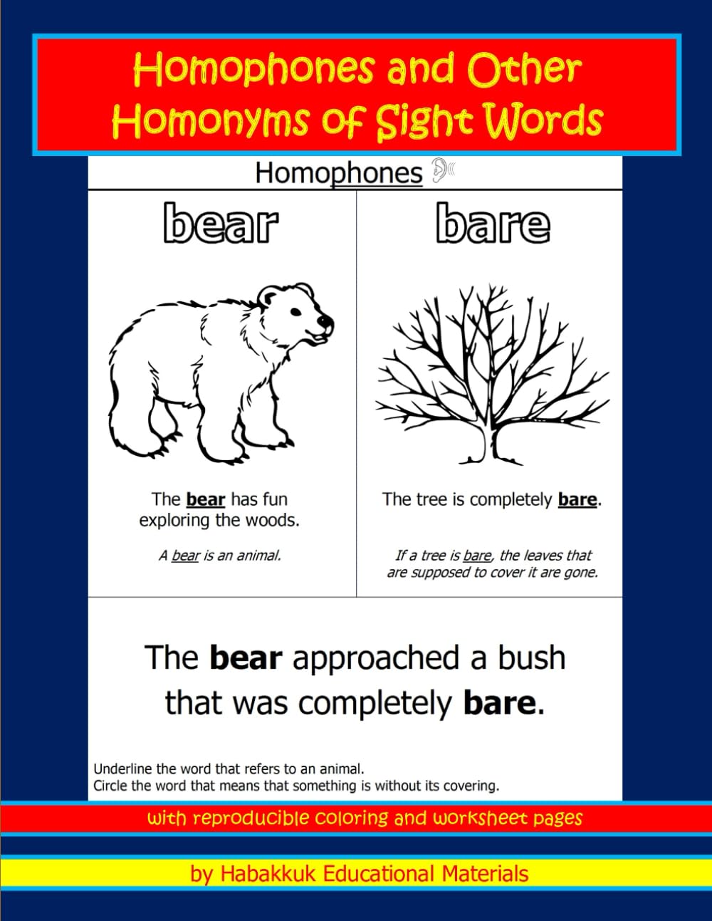 Homophones and Other Homonyms of Sight Words: with reproducible ...