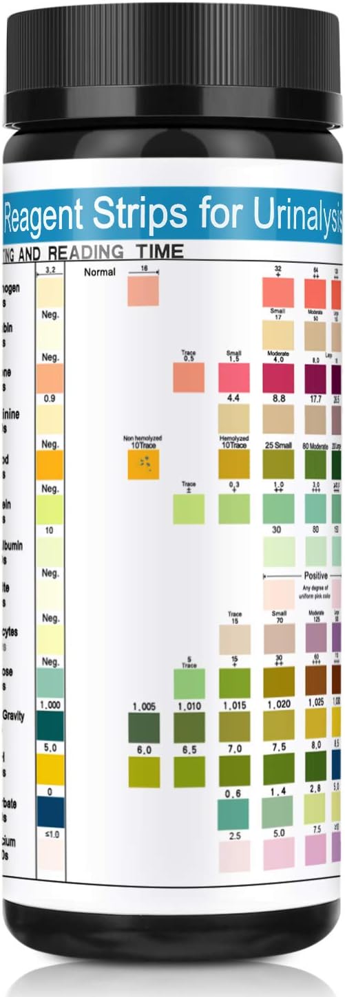 Amazon.com: 14 Parameter iUrine-Test Strips - 100 Cnt : Health & Household