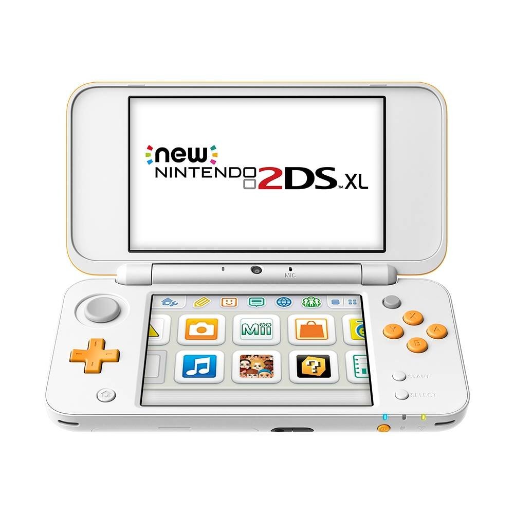 Nintendo New 2DS XL - White + Orange : Amazon.in: Video Games