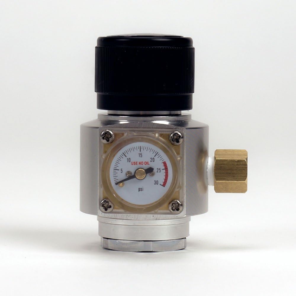 Amazon.com: Portable Mini CO2 Regulator with Pressure Gauge for ...