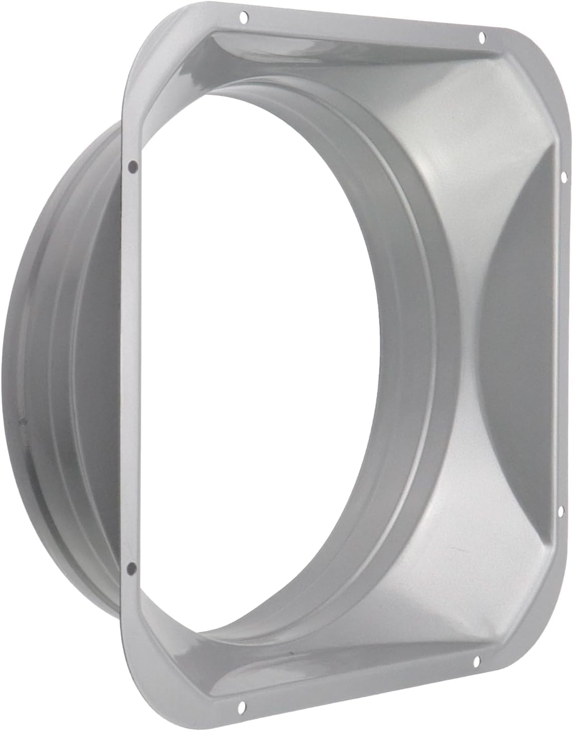 Antrader 10 Inch Duct Connector Flange, Metal Straight Pipe Flange ...