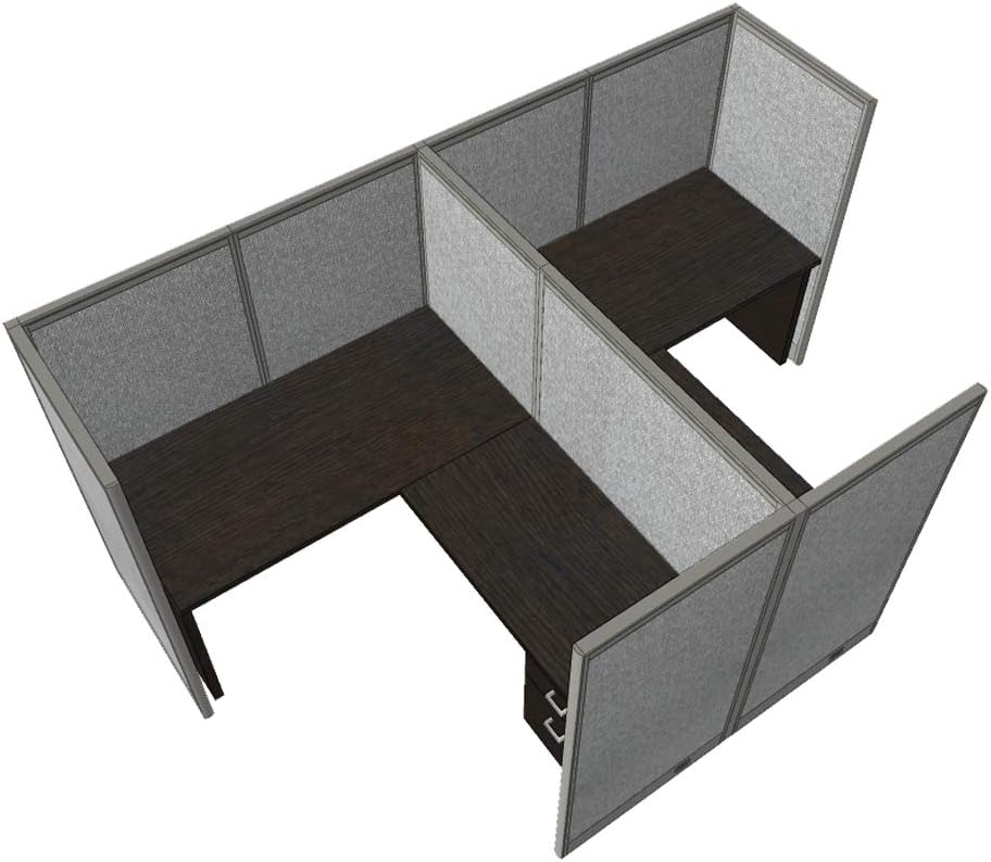 Amazon.com: G GOF G O F Double 2 Person Workstation Cubicle (10'D x 6.5 ...