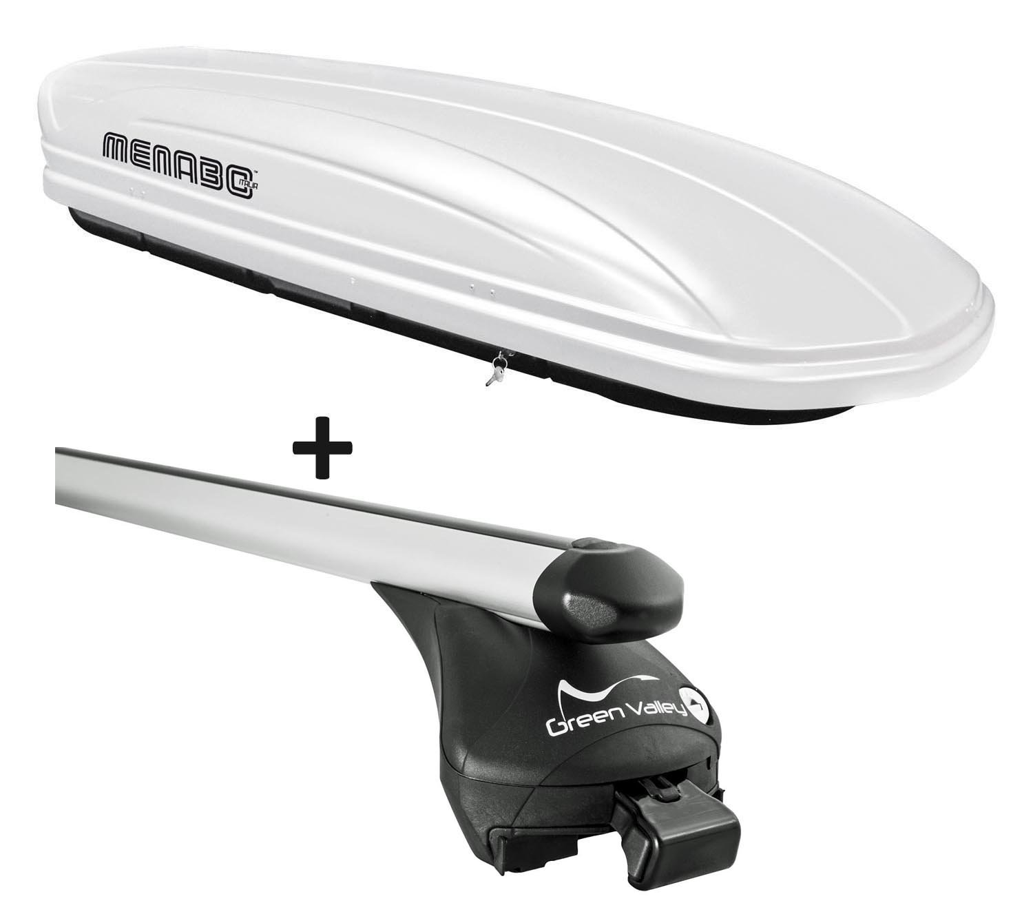 Roof Rack Cargo Box 460 Schwarz at Daniel Fisher blog