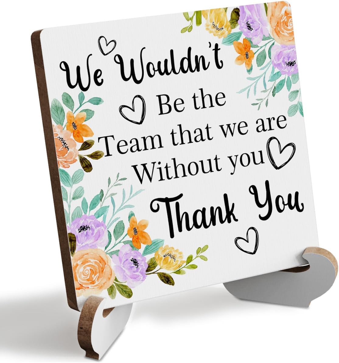 Amazon.com: Inspirational Office Quote Gifts for Women Men, Floral ...