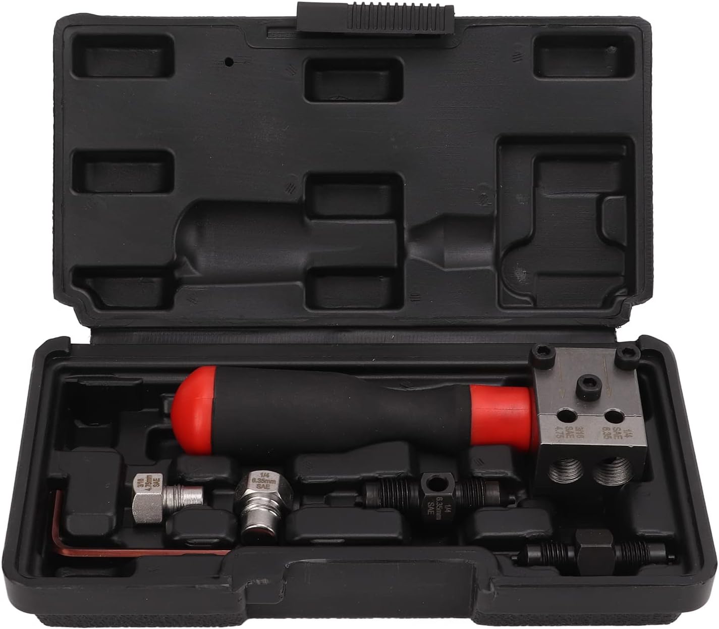 YILIKISS Brake Pipe Flaring Tool Kit SAE + DIN Flares On 3/16”4.75mm ...