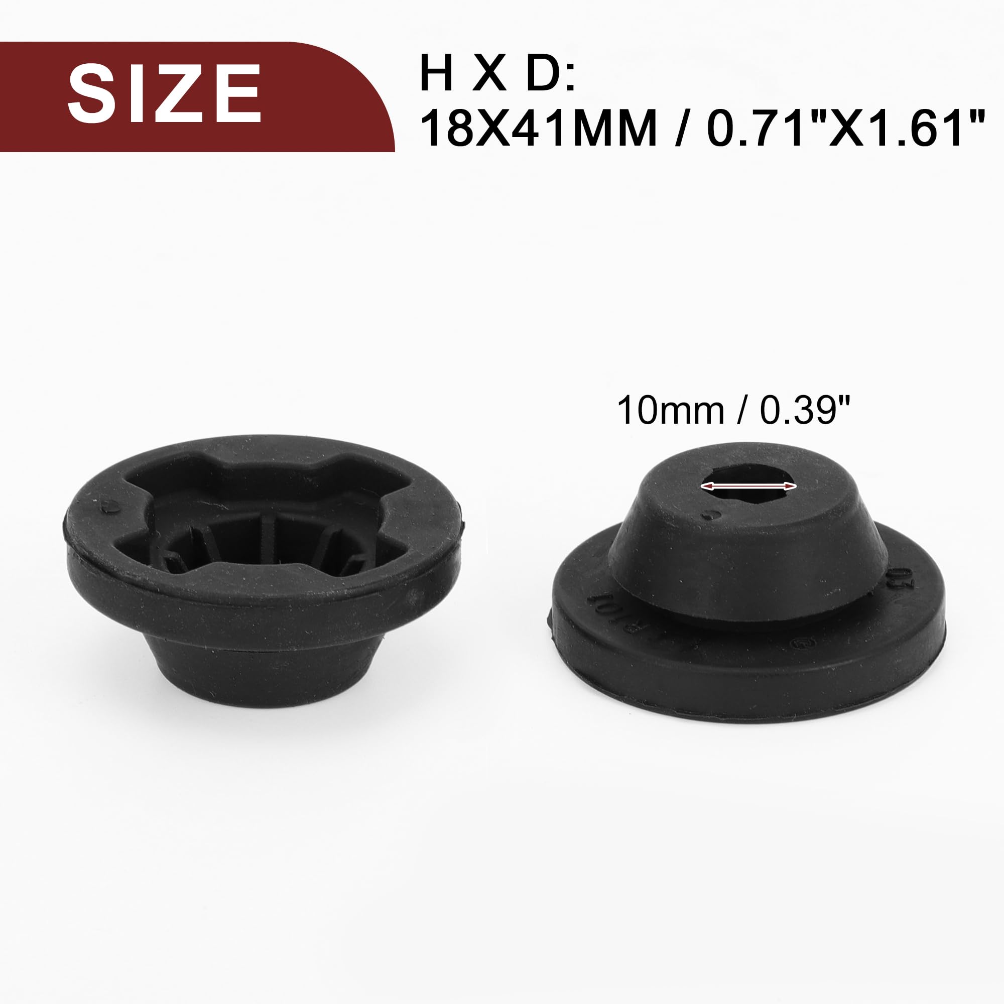 Nissan Air Cleaner Mount Clip (165576N200) - Fits Altima, Rogue, More