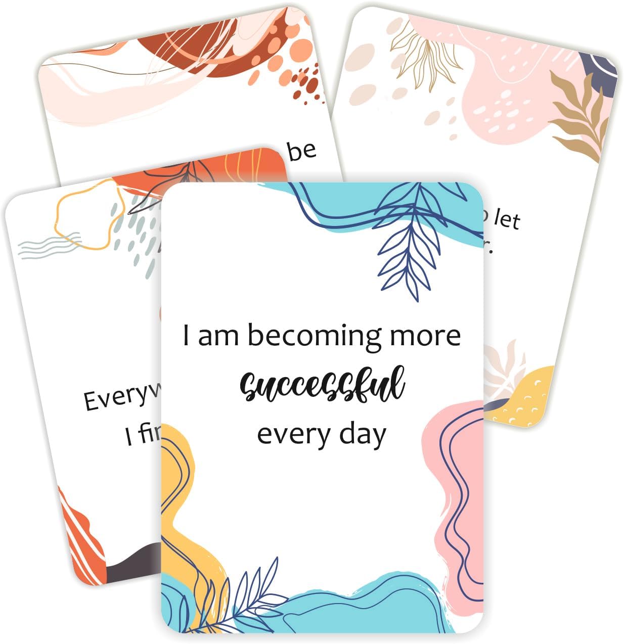 RYVE 52 Positive Affirmations Cards - Daily Affirmations for Women with ...