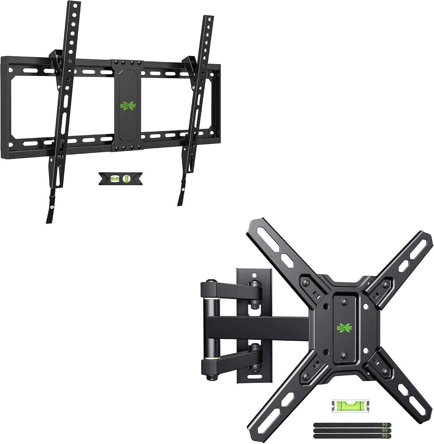 Amazon.com: USX Mount TV Mount Tilting Brackets for Most 37"-90" TVs ...