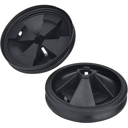 2 Pack Garbage Disposal Splash Guards 3 3/8" Sink Baffle QCB-AM ...