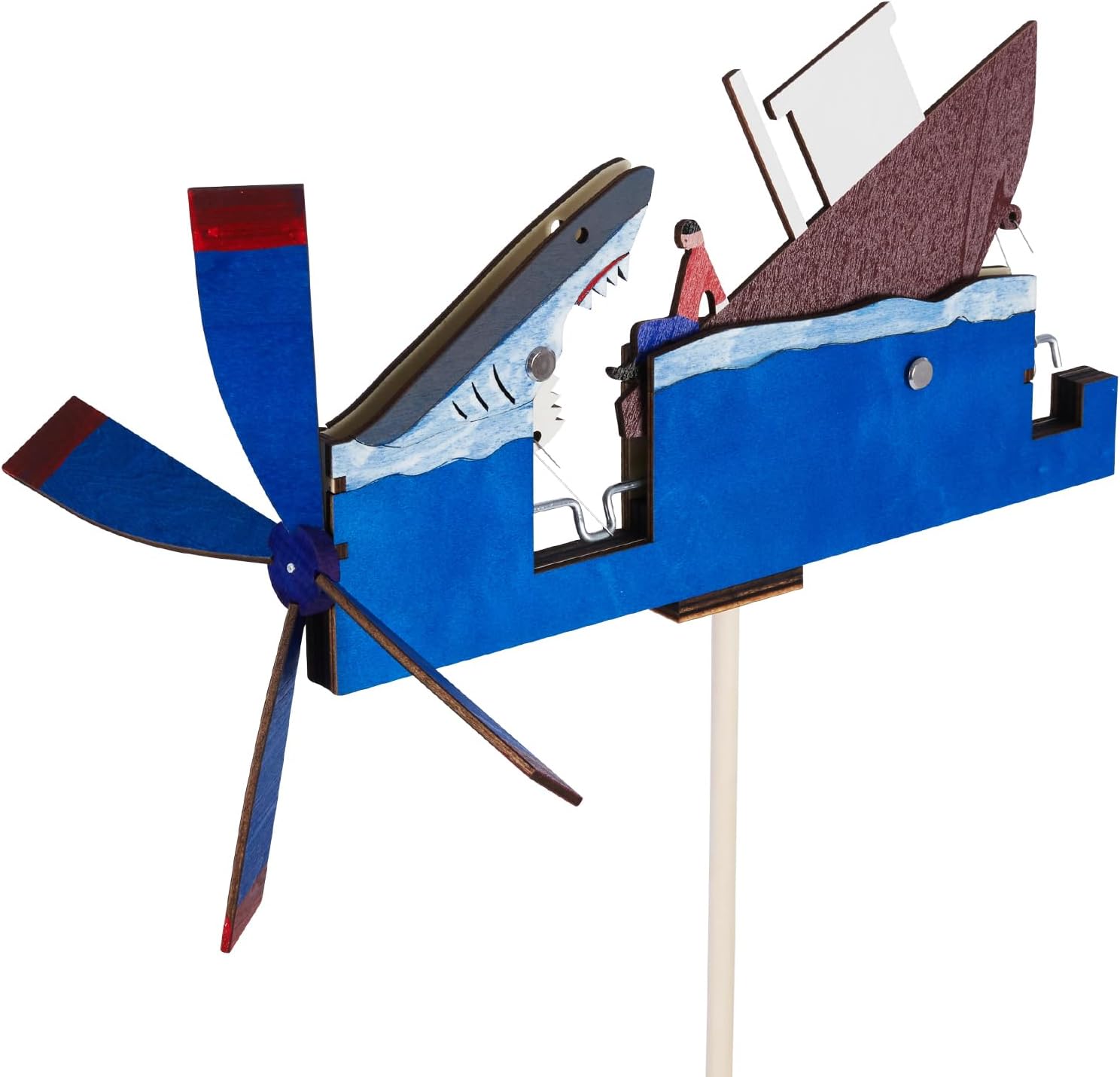 Amazon.com: Whirligigs for Garden, Funny Whirligig Garden Decor, Jaws ...