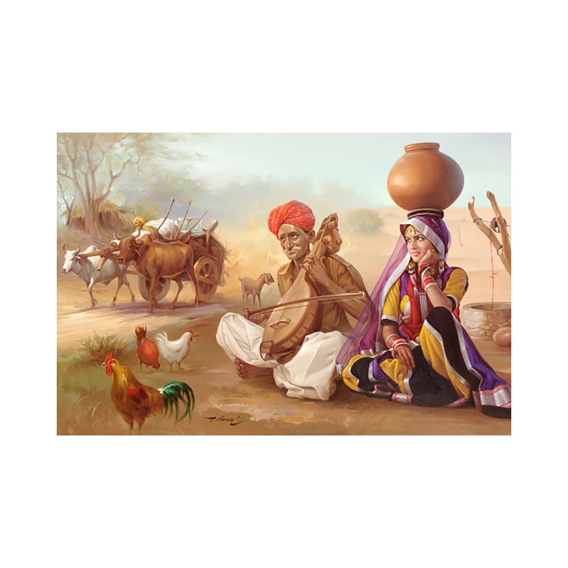 Dharvika Innovations Rajasthani Poster for Wall | Wall Posters ...