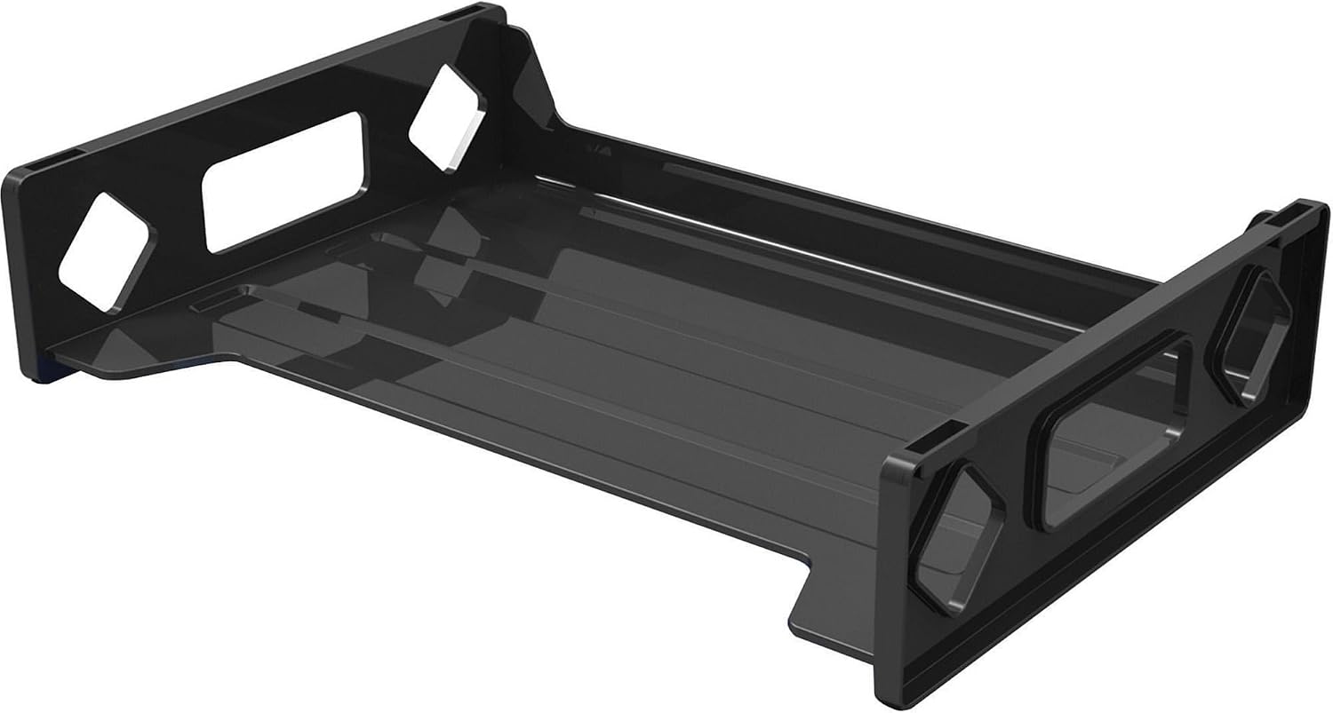 Amazon.com: Deflecto Sustainable Office Desk Tray, Black : Office Products