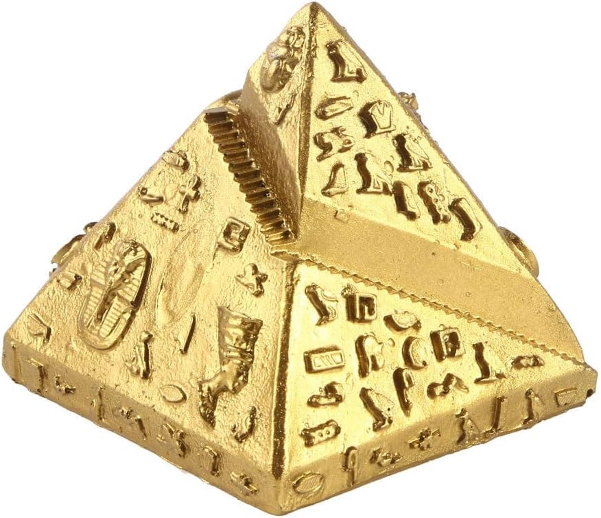 YdseozOA Ancient Egyptian Pyramid Collectibles Crafts Decoration Resin ...