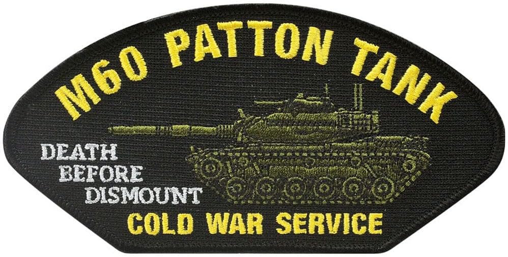 Amazon.com: MEDALS OF AMERICA EST. 1976 M60 Patton Tank Hat Patch ...