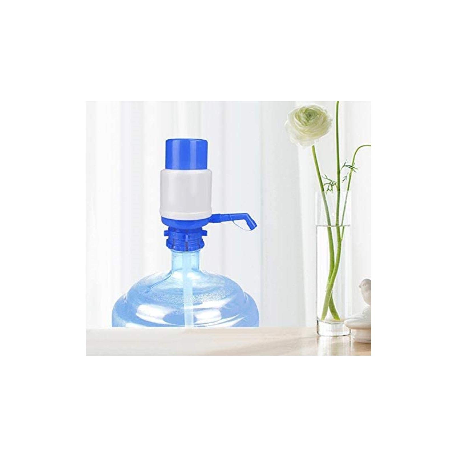 Snapklik.com : Universal Manual Drinking Water Pump, Blue Manual Water ...