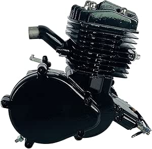 Amazon.com : DNYSYSJ 2 Stroke Motorized Bicycle Engine Refit Set, 80cc Low Noise Bike Motor Kit ...