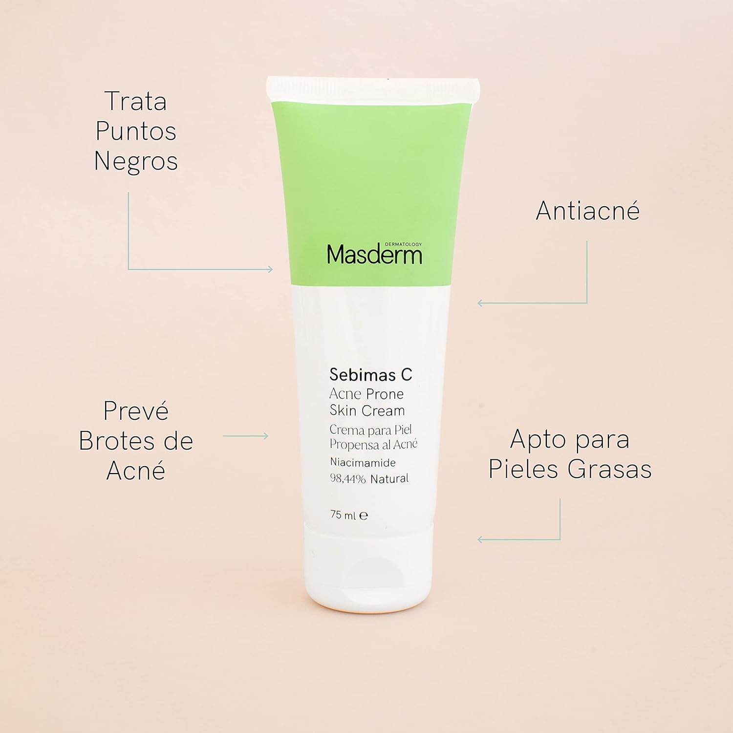 MASDERM Acne Cream Against Pimples 75 ml Acne Cream Anti Pimple Cream ...