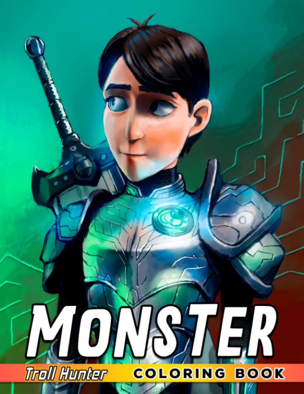 Monster Coloring Book: Intersting Action Series for Anyone to Love ...