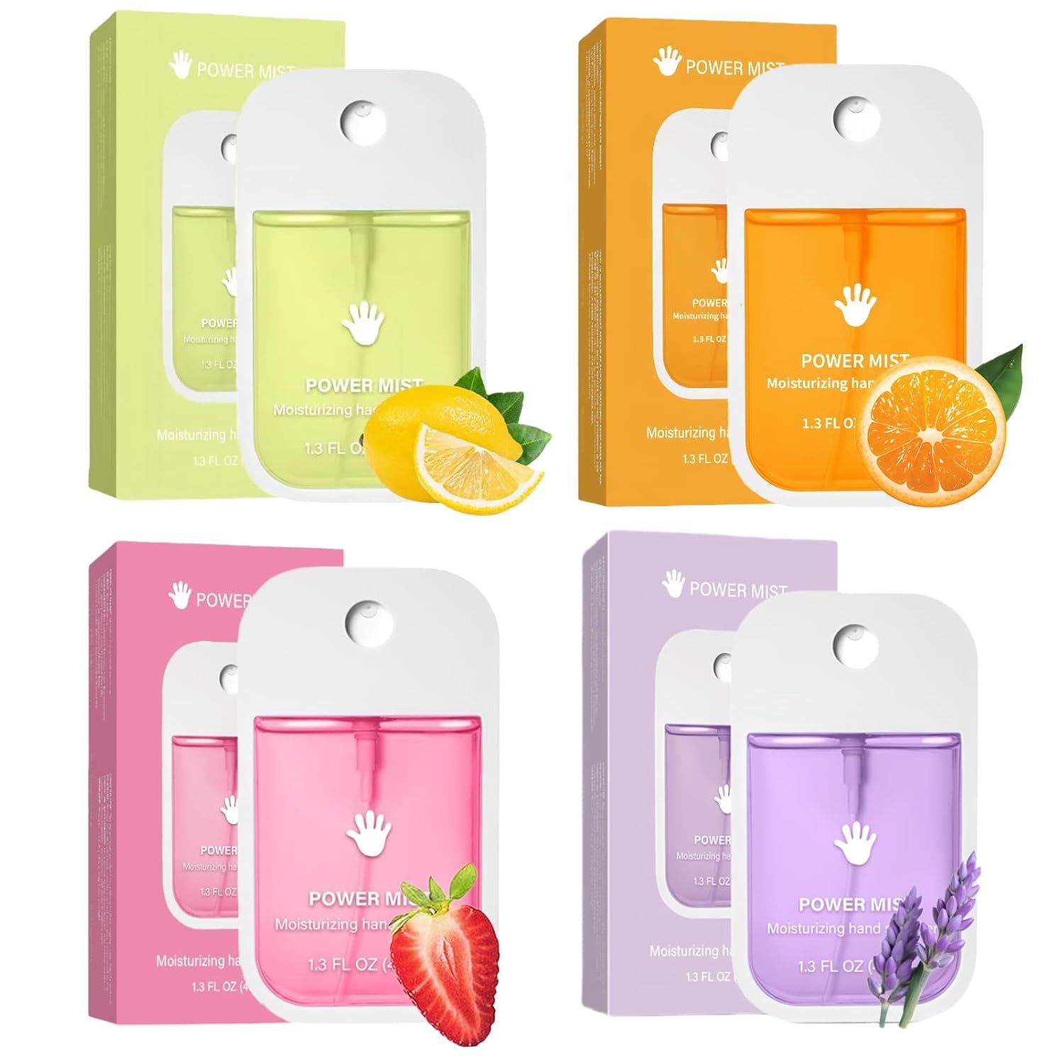 Amazon.com : GKOKG 4pcs Hand Sanitizer Spray, Portable Power Mist ...