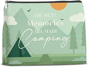 Amazon.com: Camping Makeup Bag Cosmetic Pouch Camping Gifts for Women ...