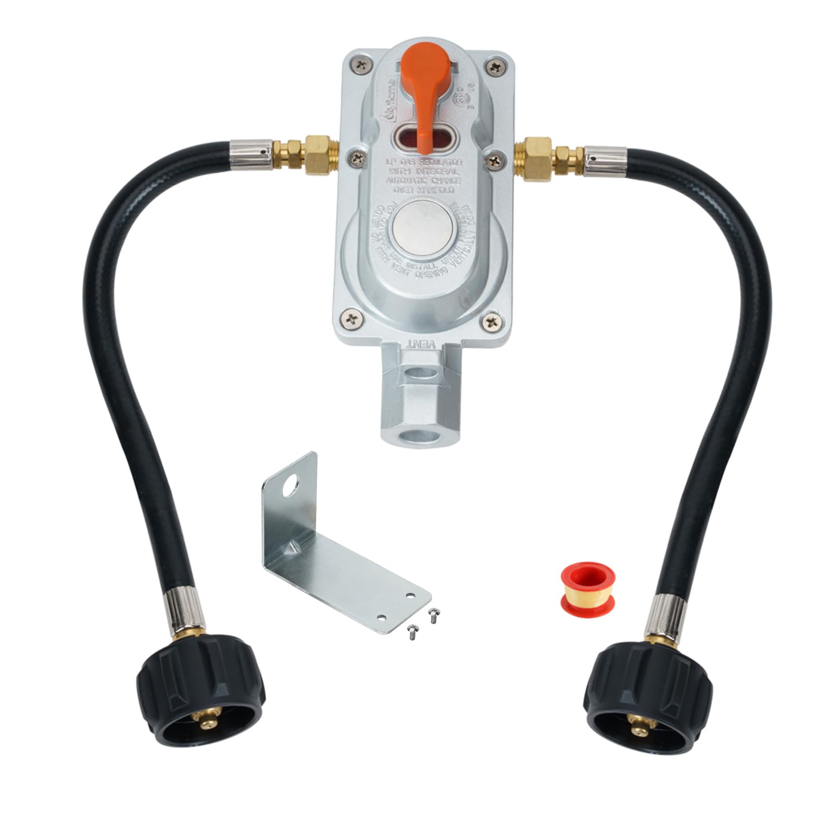 Snapklik.com : Skyflame RV Propane Regulator For Dual Tanks, 2 Stage ...