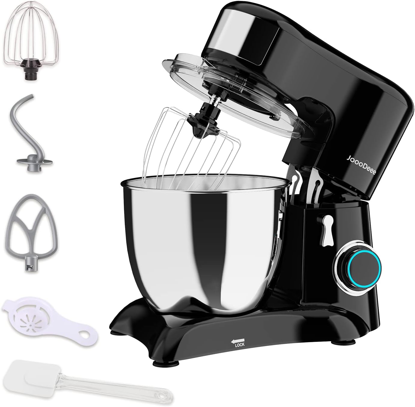 Amazon.com: Stand Mixer, 5.8 Qt. 10-Speed Electric Household Food Mixer ...