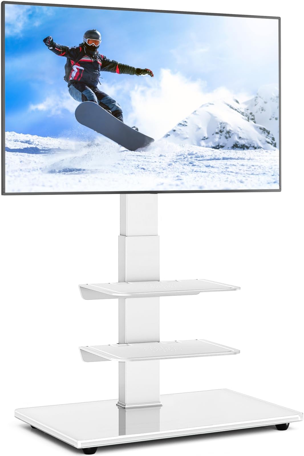 Meliconi - Meuble TV avec Support intégré Ghost Design 3000 Blanc ...