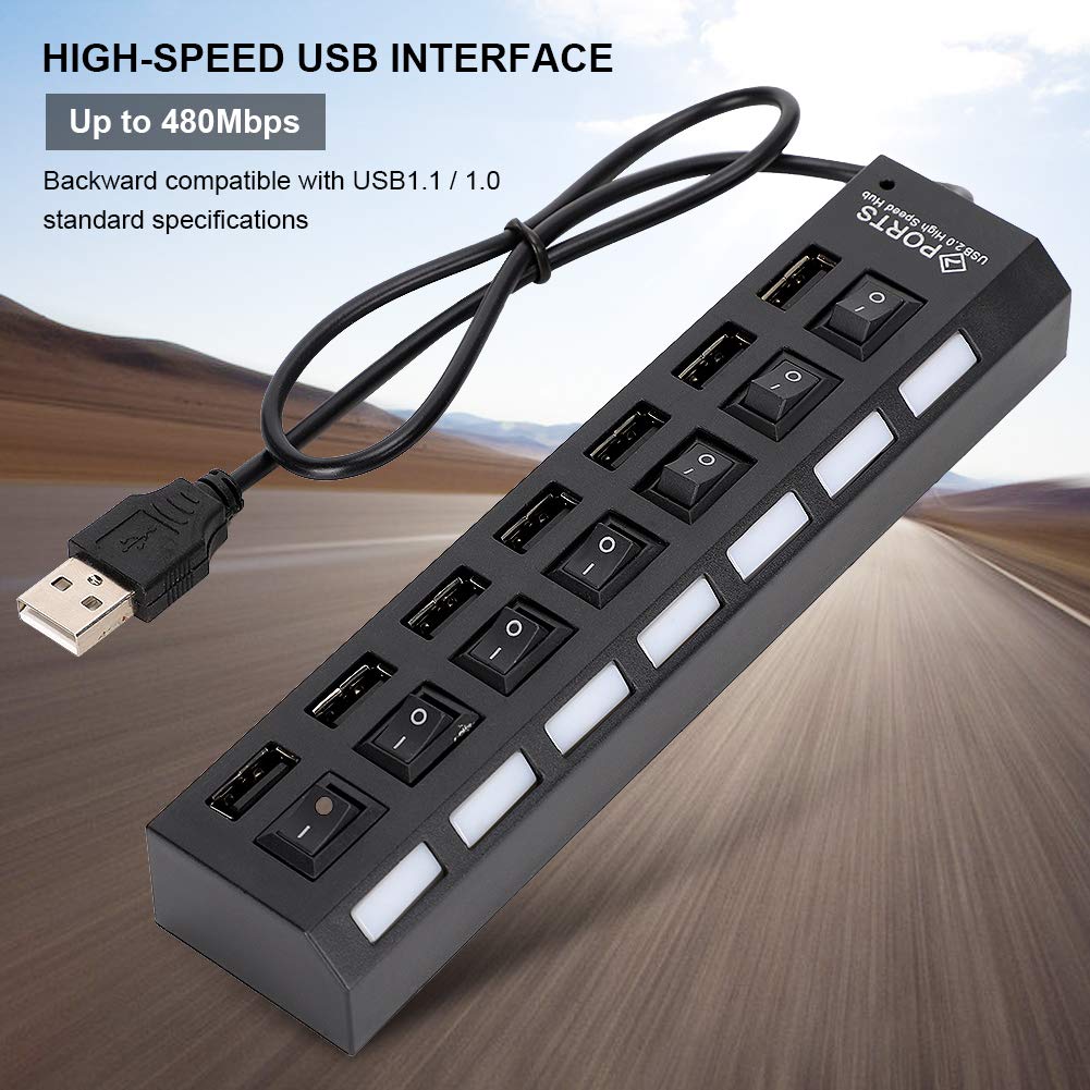 Snapklik.com : USB C Docking Station, 7-Port Hub USB Docking Station ...