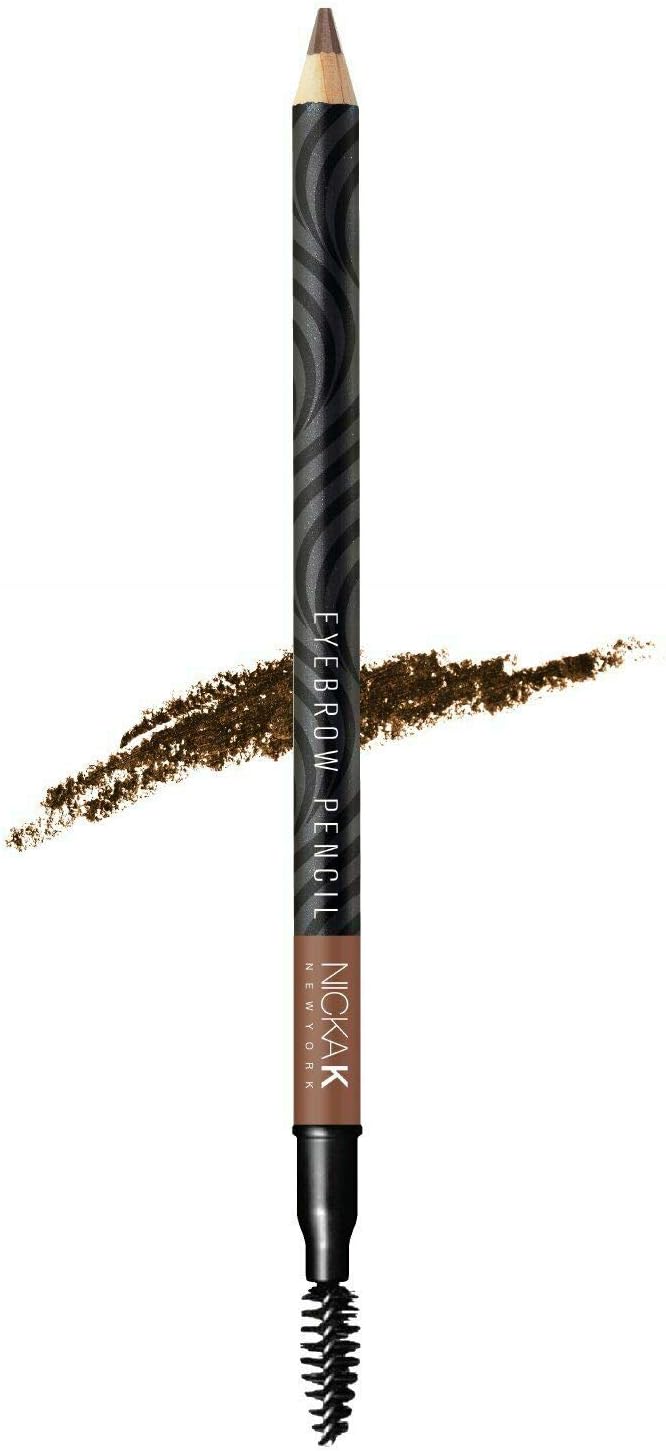 Amazon.com : (3 PACK) Nicka K New York Eyebrow Pencil NEP06 Black Brown ...