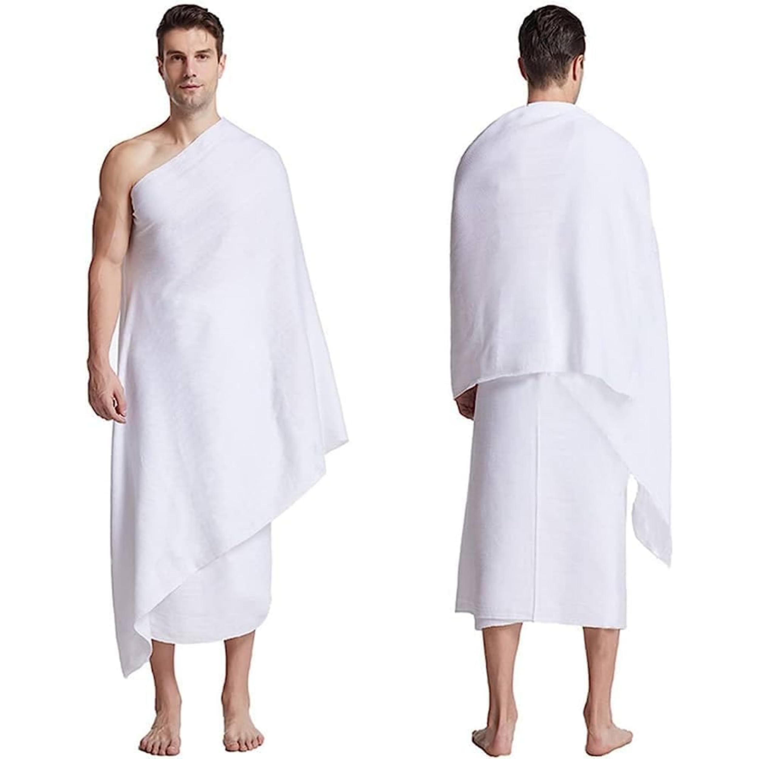 Buy Ihram Clothing for Men umrah and Hajj Towel | ahram for umrah Men ...