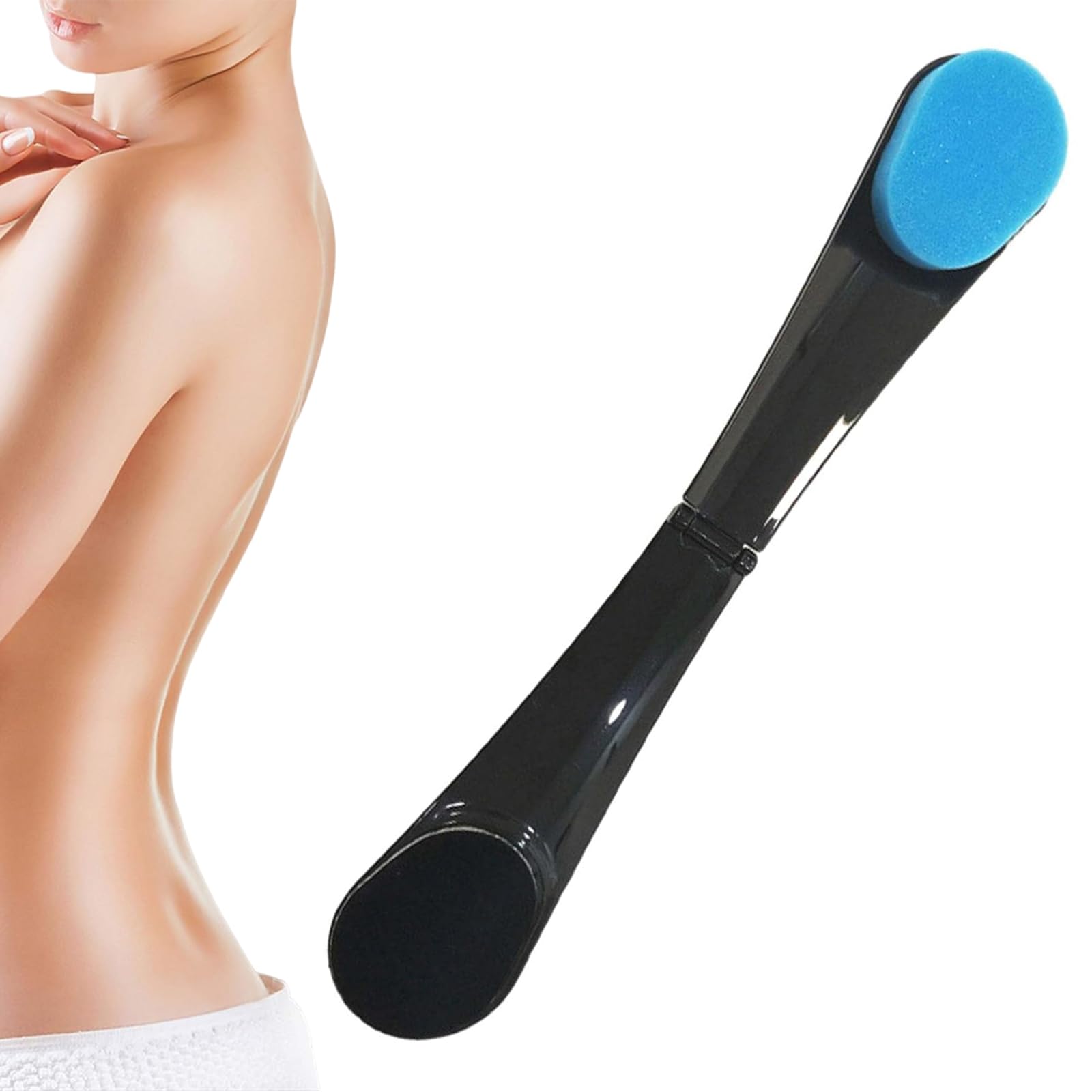 Amazon | KALOLINNA バックブラシ 背中 塗る方法 アプリケーター 折りたたみ 背中の手が届かない場所 背中にクリームや軟膏を塗る道具 | KALOLINNA | ボディクリーム 通販