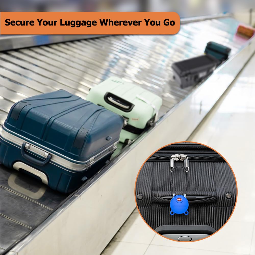 Snapklik.com : Forge TSA Approved Luggage Locks Ultra-Secure Dimple Key ...