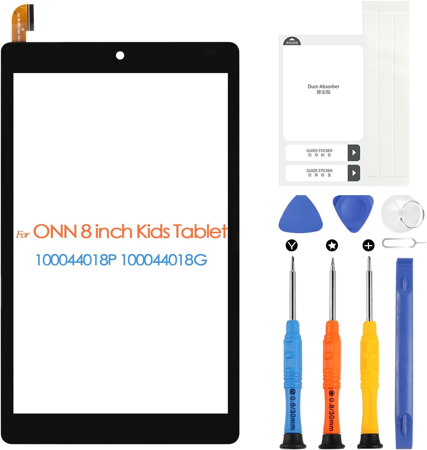 Amazon.com: for ONN 8" Kids Tablet Screen Replacement, Touch Screen for ...