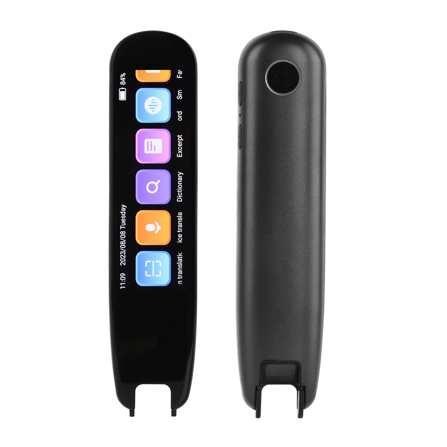 Upgraded Translation Scanning Pen Record Black Scan Reader Pen ...