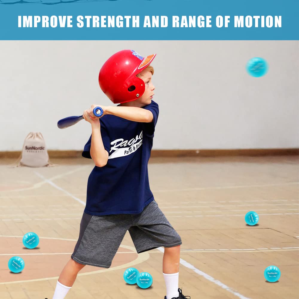 Snapklik.com : Weighted Training Baseballs Set - 16 Oz Plyo Baseballs ...