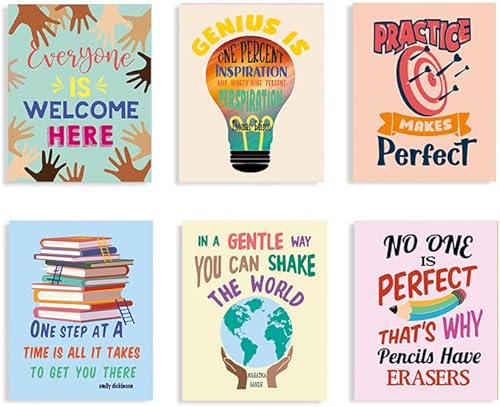 Growth Mindset Posters,Classroom Motivational Poster -Positive - Want ...