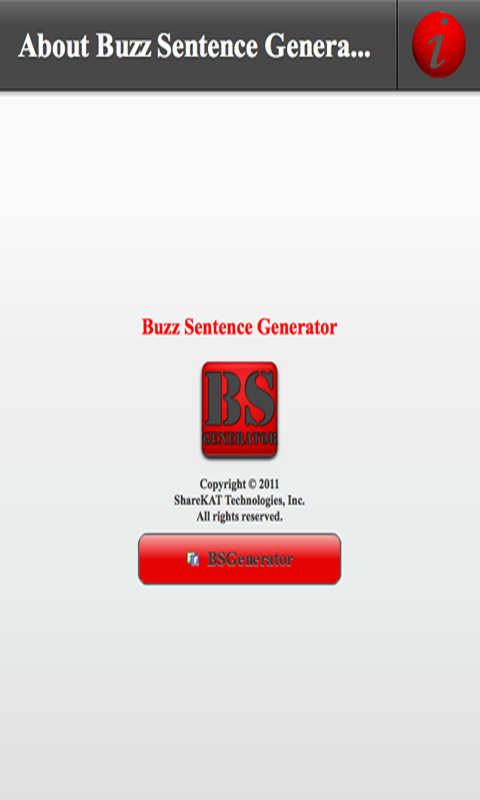 Buzz Sentence Generator - App on Amazon Appstore