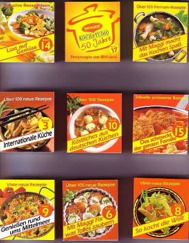 Maggi Kochstudio Miniband, 9 Minibände : Maggi Kochstudio: Amazon.de ...