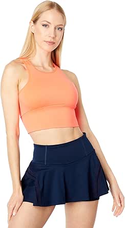 Free People Every Single Time Bra Neon Coral M/L at Amazon Women’s ...