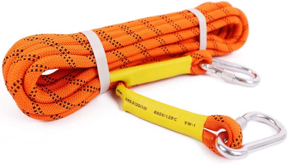 Climbing Rope, 40m Fire Emergency Escape Safety Equipment Rescue Rope ...