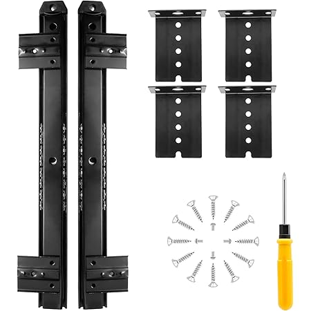 FRMSAET Heavy Duty Metal 14 inches Drawer Slides Ball Bearing 3/4 ...