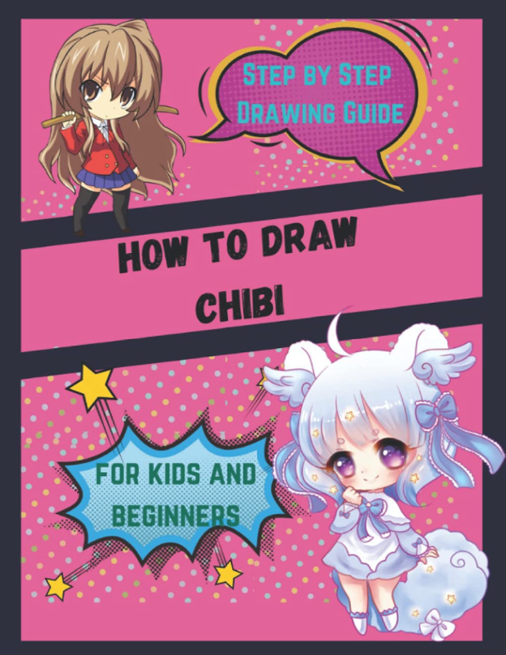Buy How To Draw Chibi For Kids: A Step By Step Chibi Anime Drawing Book ...